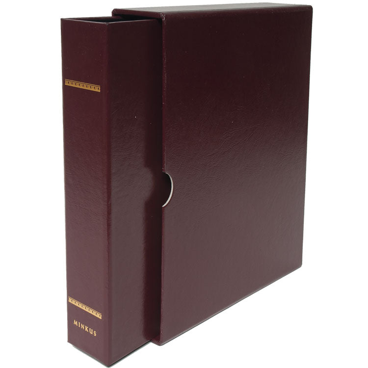 Minkus 3-Ring Binder & Slipcase Set – Subway Stamp Shop Inc