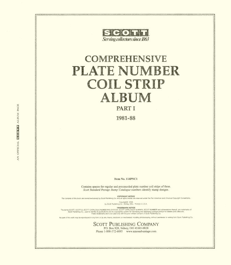 Scott US Comprehensive PNC 1981-1988 – Subway Stamp Shop Inc