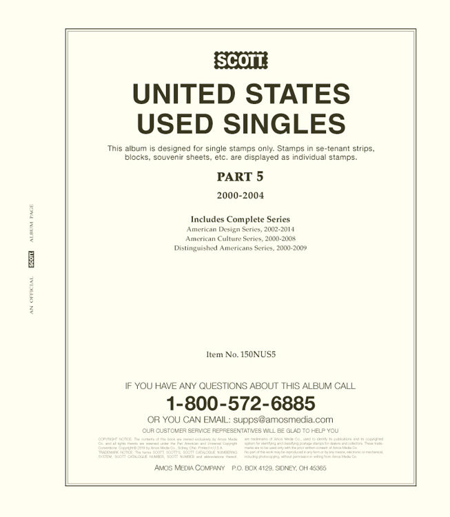 Scott United States National Used Singles 2000-2009 Album Set – Subway ...