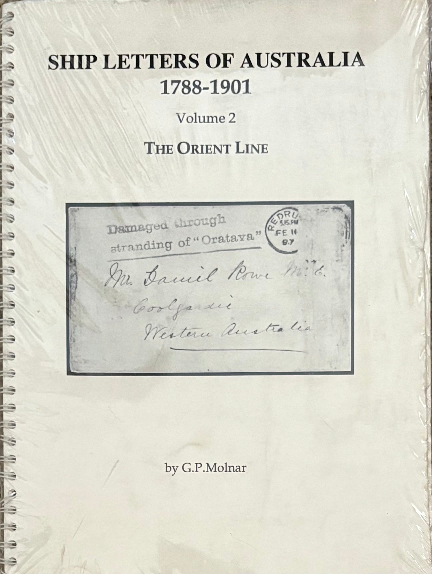 Ship Letters Of Australia 1788-1901 Vol 2 – Subway Stamp Shop Inc