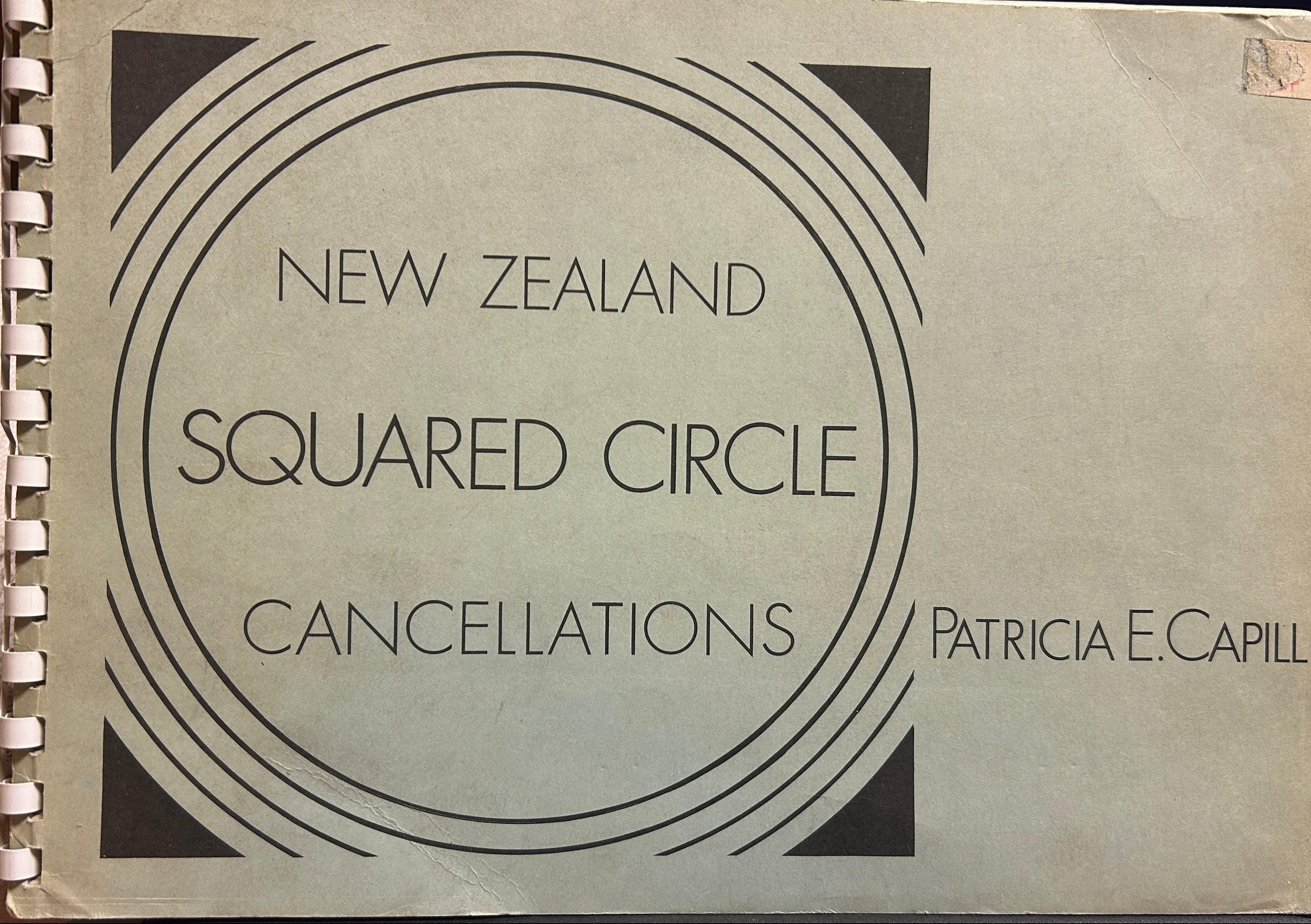 New Zealand squared circle cancellations – Subway Stamp Shop Inc