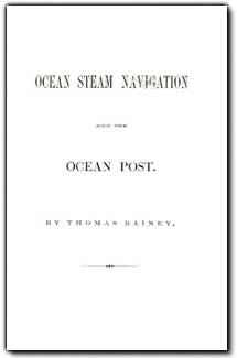 Ocean Steam Navigation – Subway Stamp Shop Inc