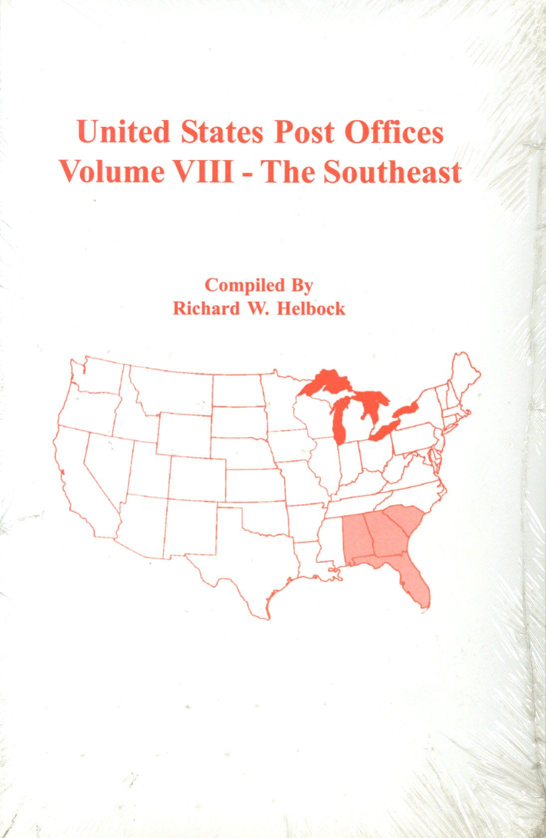 United States Post Offices Vol 8 The Southeast – Subway Stamp Shop Inc