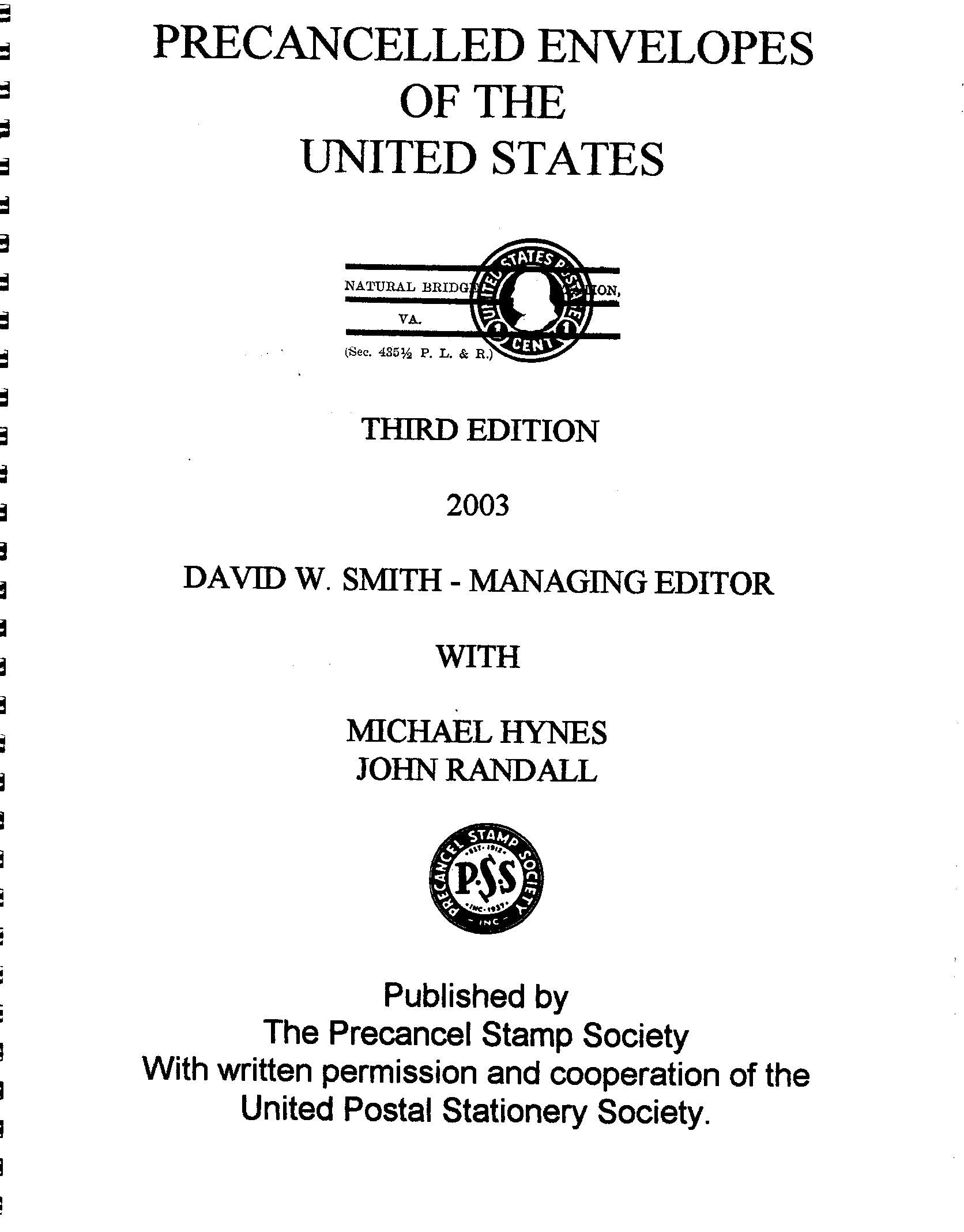 Precancelled Envelopes Of The US – Subway Stamp Shop Inc