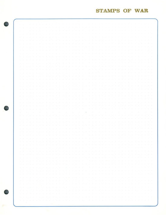 Imperial Topical War Pages – Subway Stamp Shop Inc